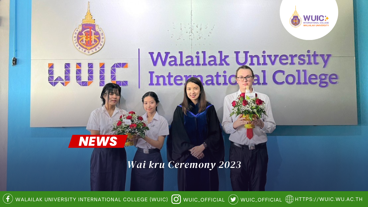 Wai kru Ceremony 2023