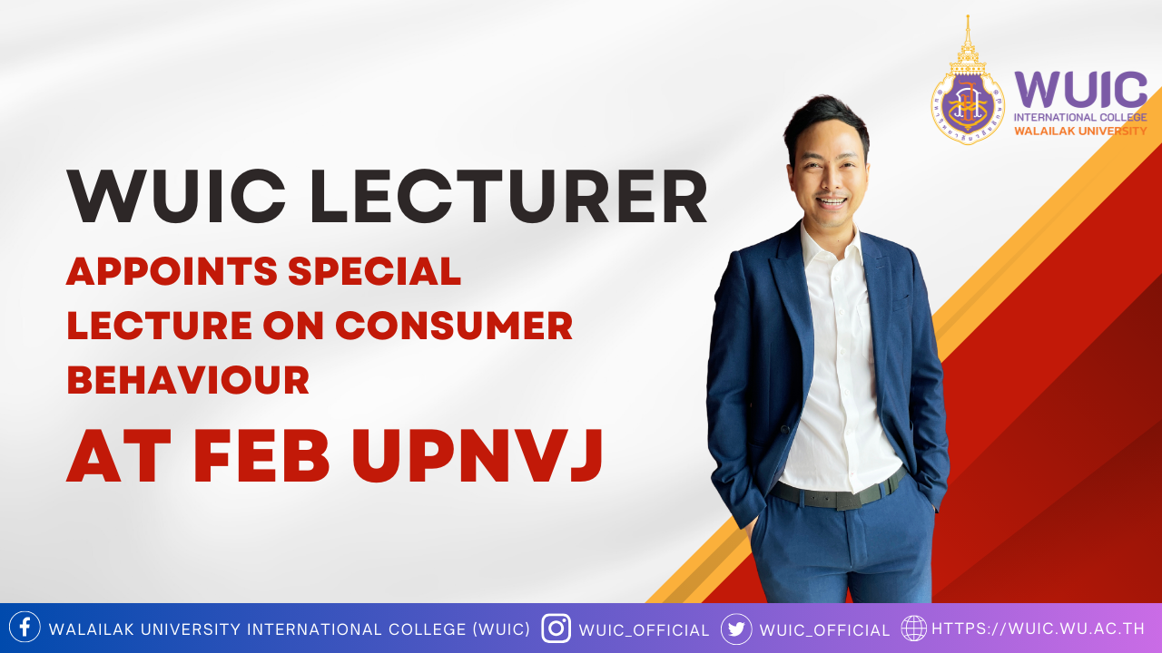WUIC Lecturer Appoints Special Lecture on Consumer Behavior at FEB UPNVJ