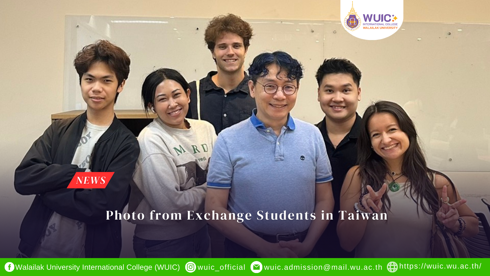Photo from Exchange Students in Taiwan